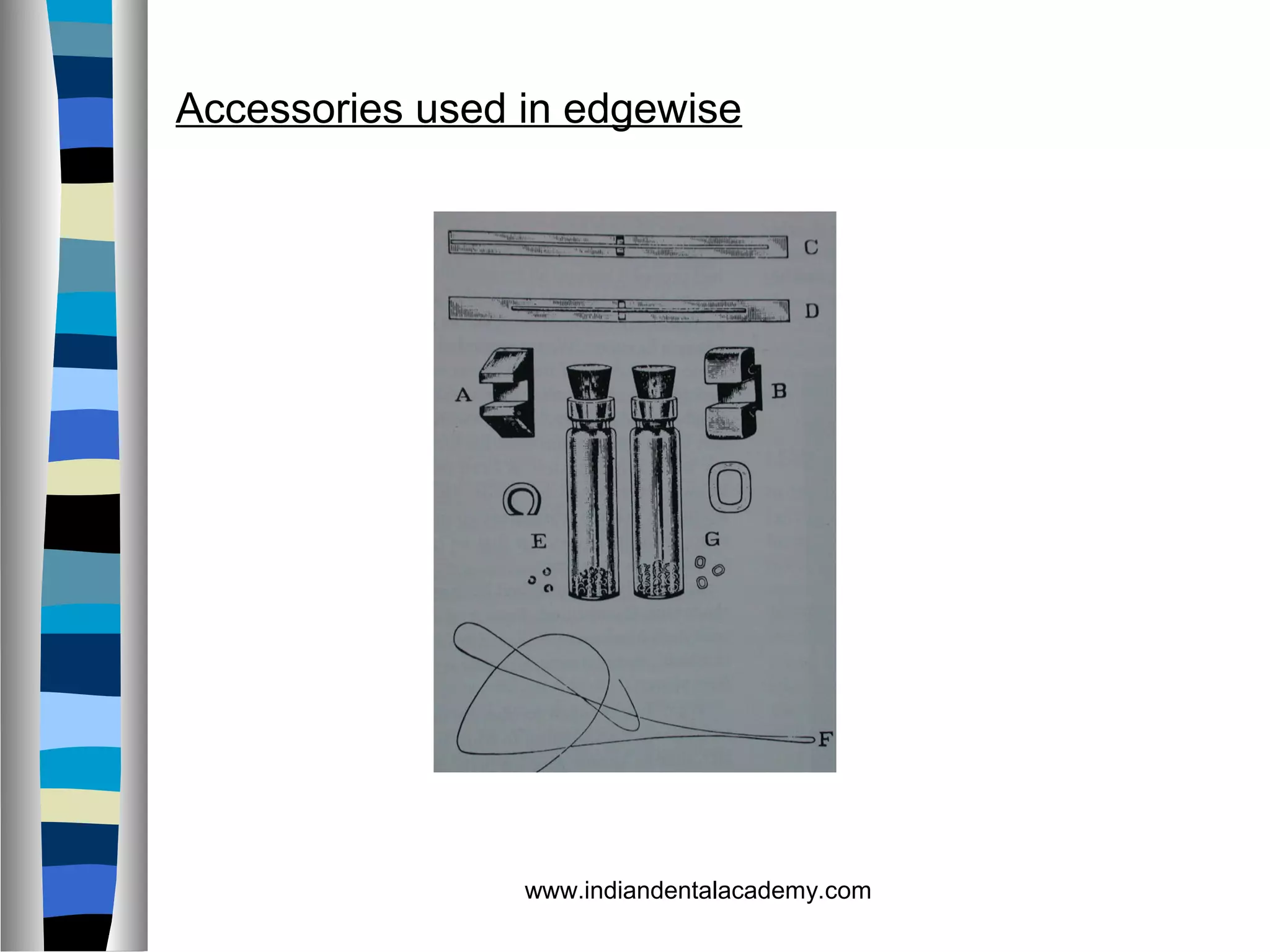 Edgewise appliance- evolution and technique | PPT