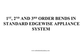 Edgewise technique /orthodontic courses training | PPT