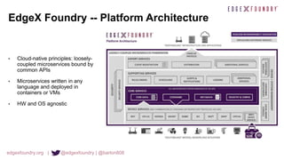EdgeX Foundry - Open Interop Platform for the IoT Edge. | PDF