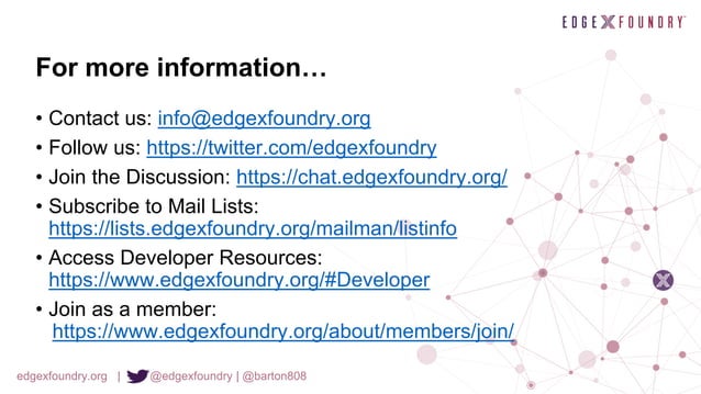EdgeX Foundry - Open Interop Platform for the IoT Edge. | PDF | Cloud ...