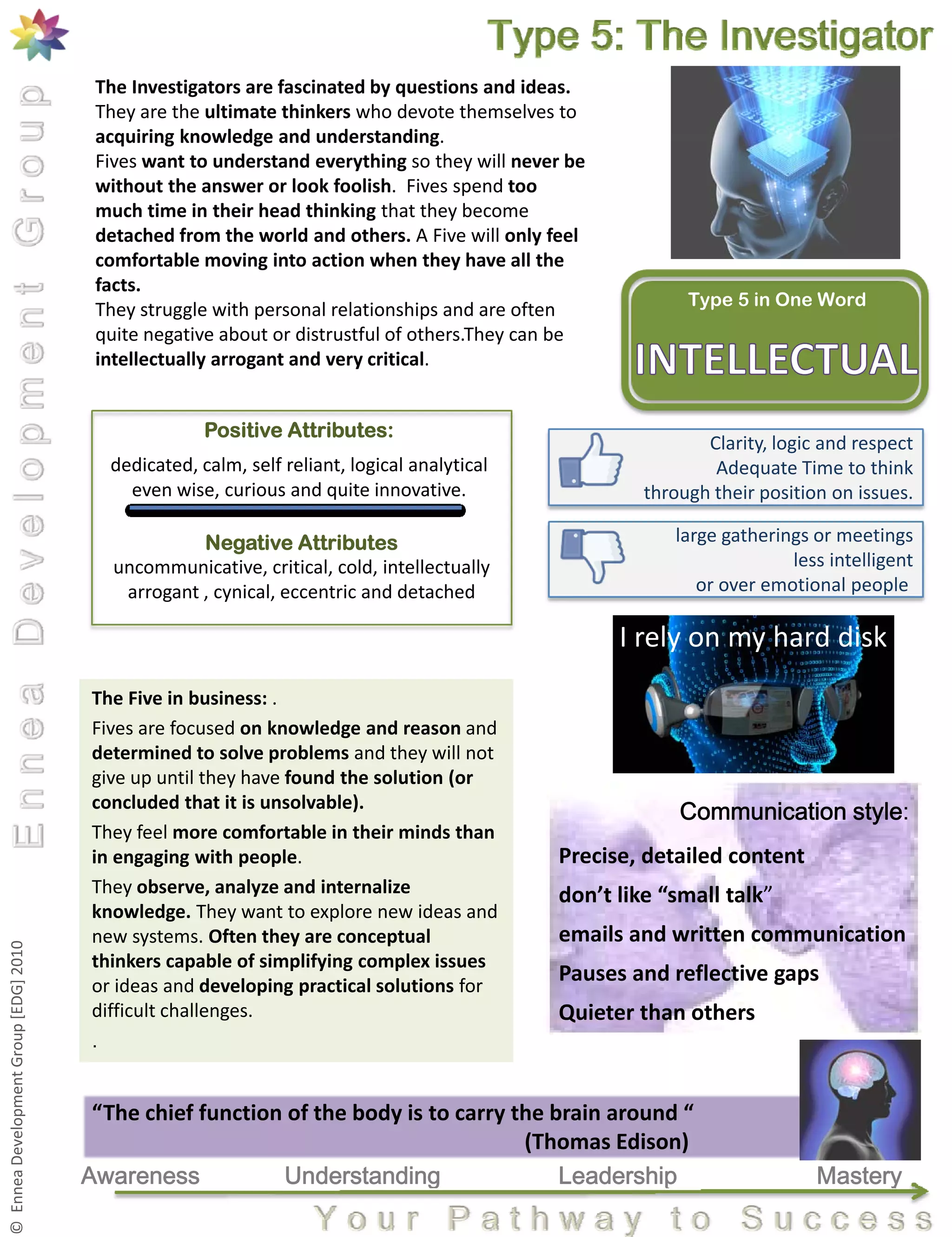 EDG Enneagram Nine types | PDF