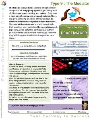 EDG Enneagram Nine types | PDF