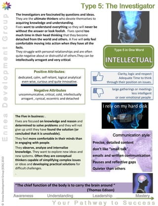 EDG Enneagram Nine types | PDF