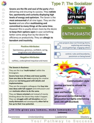 EDG Enneagram Nine types | PDF