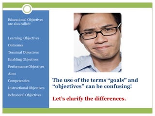 Ed goals objctvs | PDF