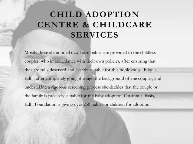 Edhi foundation | PPTX