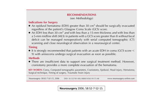 Neuroimaging Mastery Project Presentation #4: Acute Epidural Hematomas | PPT