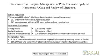 Neuroimaging Mastery Project Presentation #4: Acute Epidural Hematomas | PPT