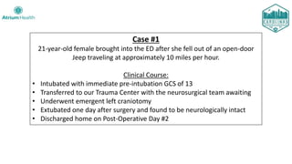 Neuroimaging Mastery Project Presentation #4: Acute Epidural Hematomas | PPT