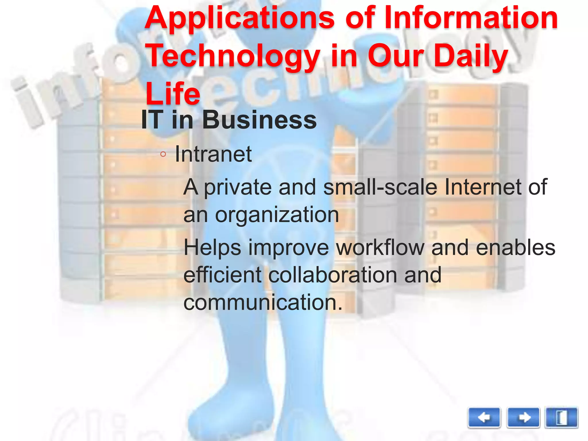 Information technology and its impact on society | PPTX