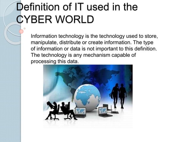 Information technology and its impact on society | PPTX