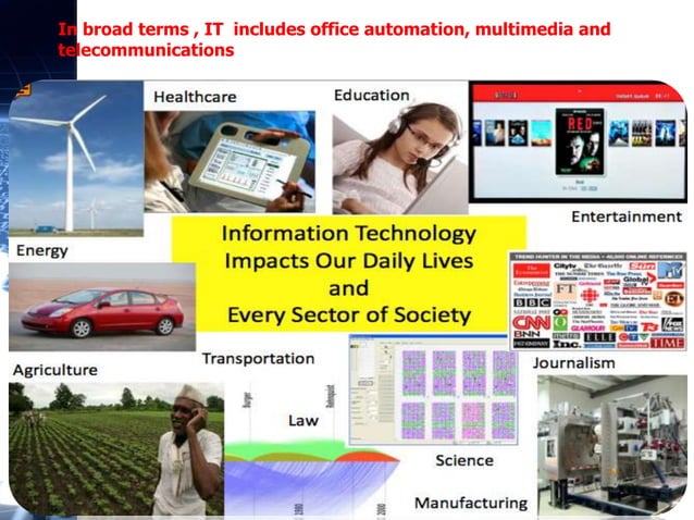 Information technology and its impact on society | PPTX