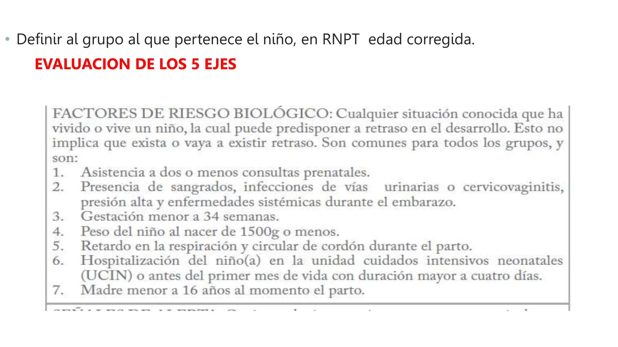 ESCALA DE DESARROLLO INFANTIL - EDI PEDIATRIA | PPTX