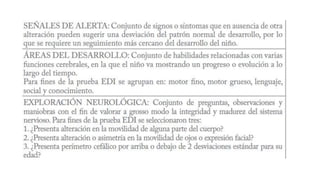 ESCALA DE DESARROLLO INFANTIL - EDI PEDIATRIA | PPTX