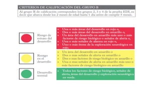 ESCALA DE DESARROLLO INFANTIL - EDI PEDIATRIA | PPTX