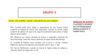 ESCALA DE DESARROLLO INFANTIL - EDI PEDIATRIA | PPTX