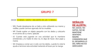 ESCALA DE DESARROLLO INFANTIL - EDI PEDIATRIA | PPTX