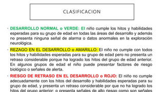 ESCALA DE DESARROLLO INFANTIL - EDI PEDIATRIA | PPT