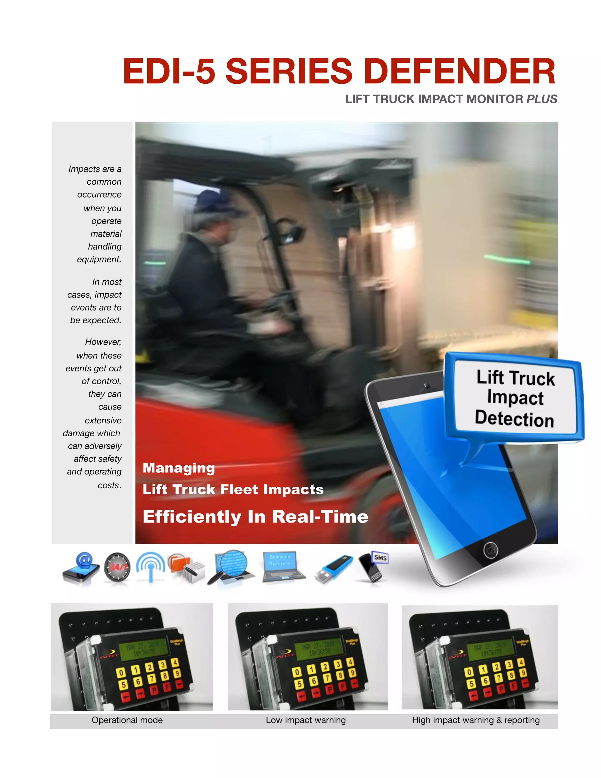 EDI-5 Lift truck impact monitoring system | PDF