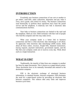 Edi basics | PDF