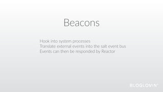 Orchestrate Event-Driven Infrastructure with SaltStack | PPT