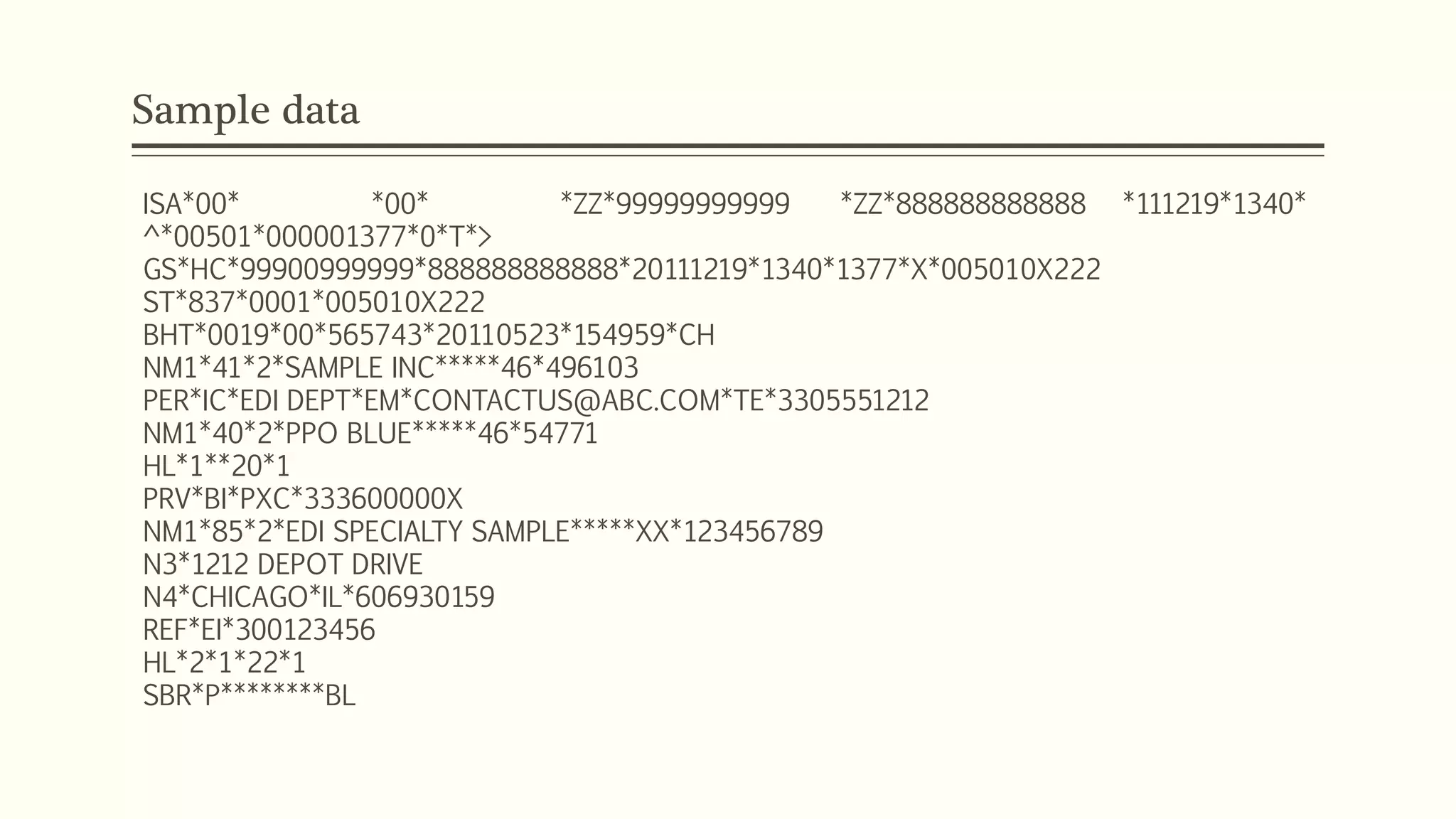 Healthcare HIPAA Edi x12 basics 1 | PPTX