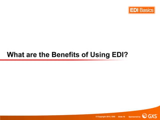 Introduction to EDI Basics | PPTX