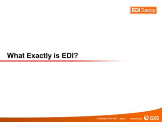 Introduction to EDI Basics | PPTX