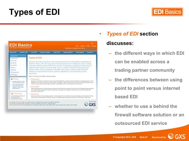 Introduction to EDI Basics | PPTX | Email | Internet