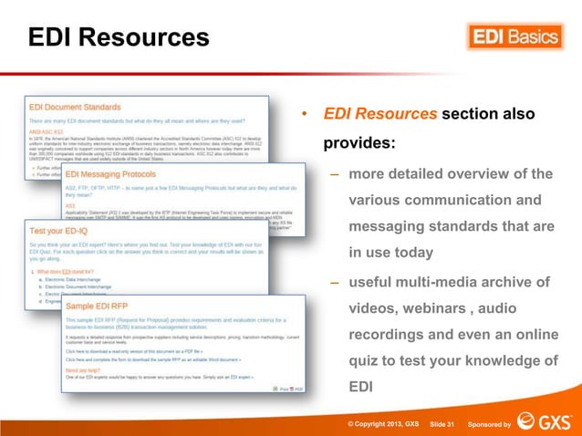Introduction to EDI Basics | PPTX | Email | Internet