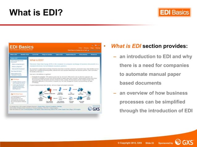 Introduction to EDI Basics