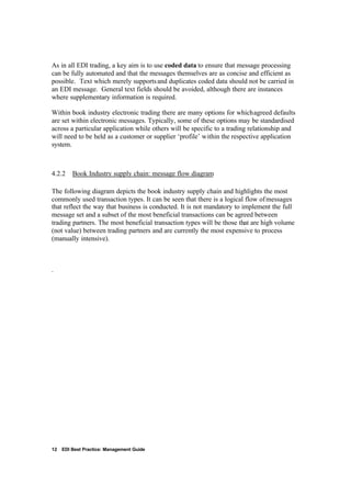 Edi Best Practice | PDF