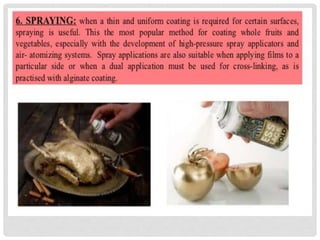Edible coating | PPTX
