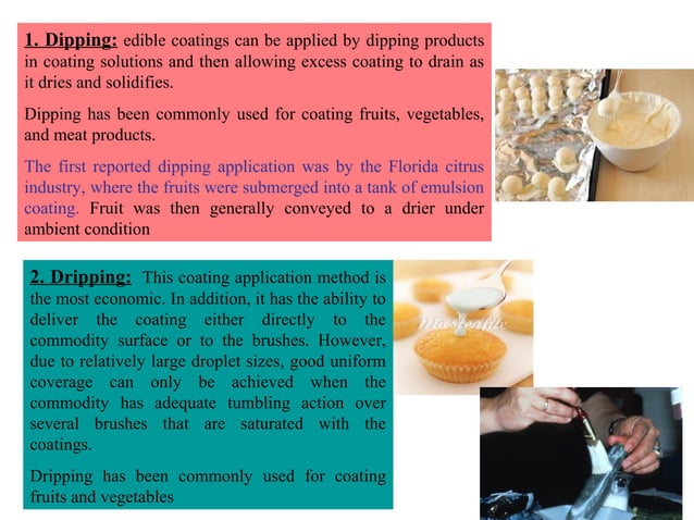 Edible coatingnew | PPT | Chemistry | Science