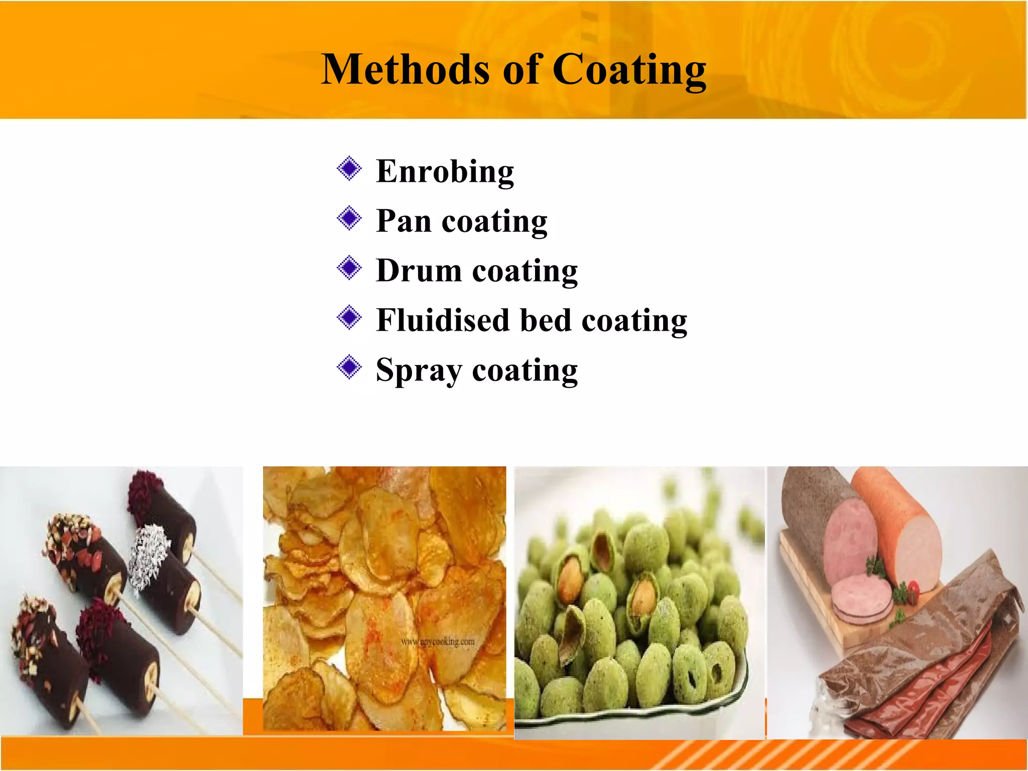 Edible coatings ppt | PPT