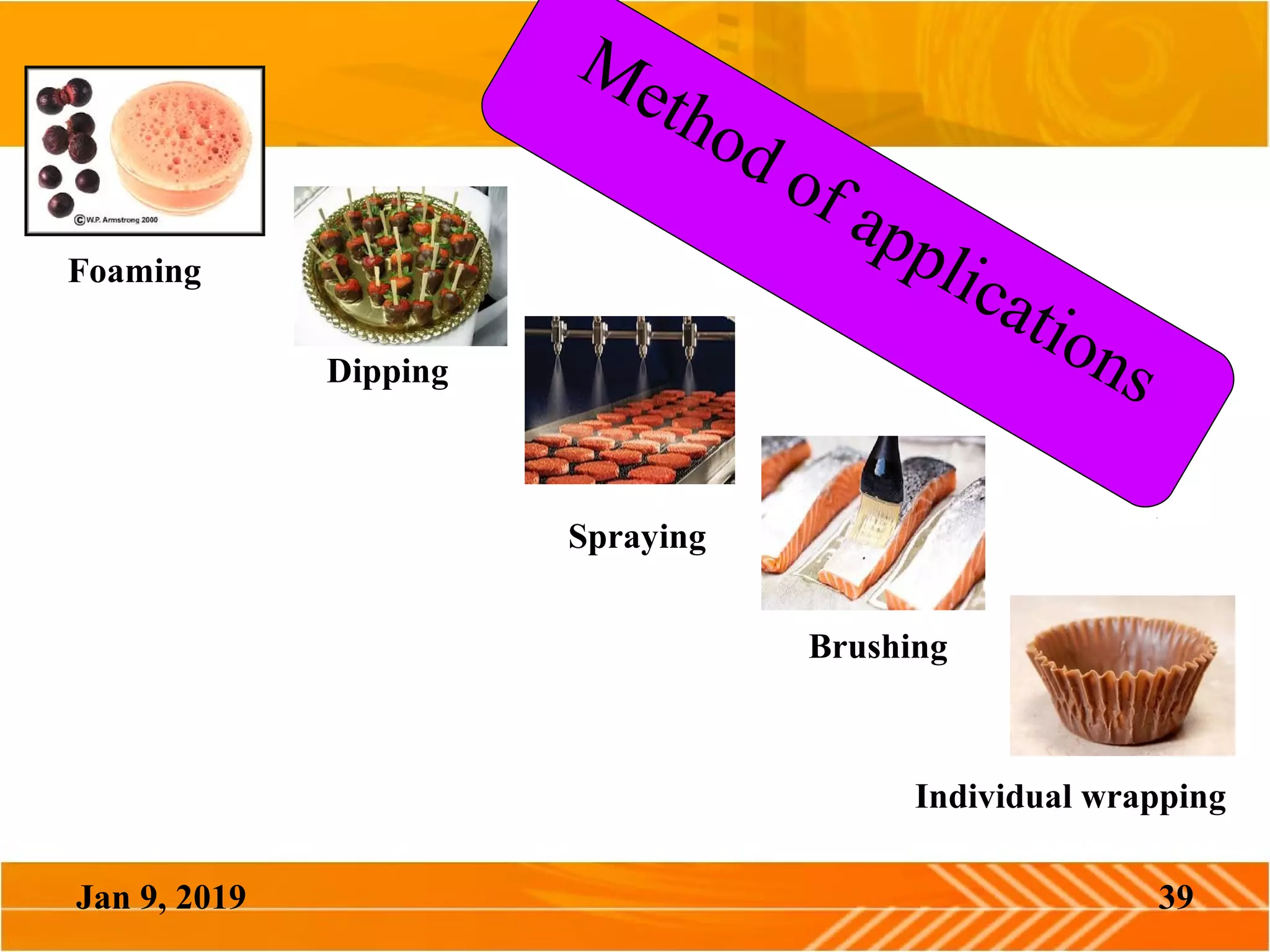 Edible coatings ppt | PPT