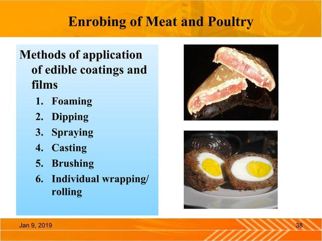 Edible coatings ppt | PPT | Desserts and Baking | Food & Drink