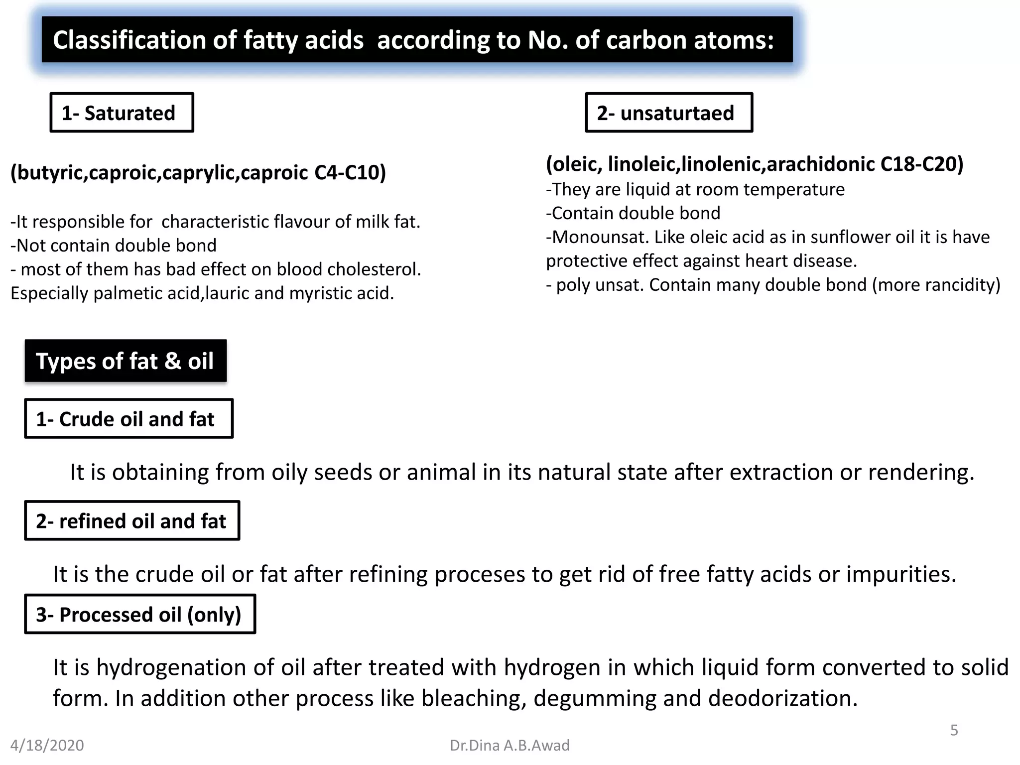 Edible fat and oil | PDF