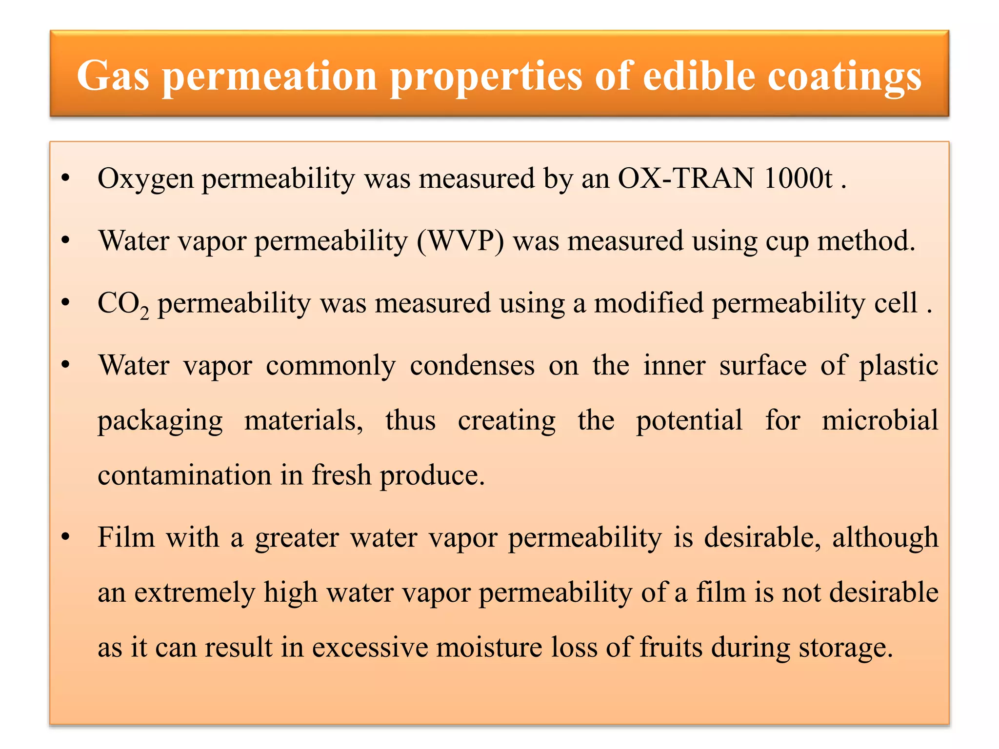 Edible film and coating from plant origin protein | PPTX