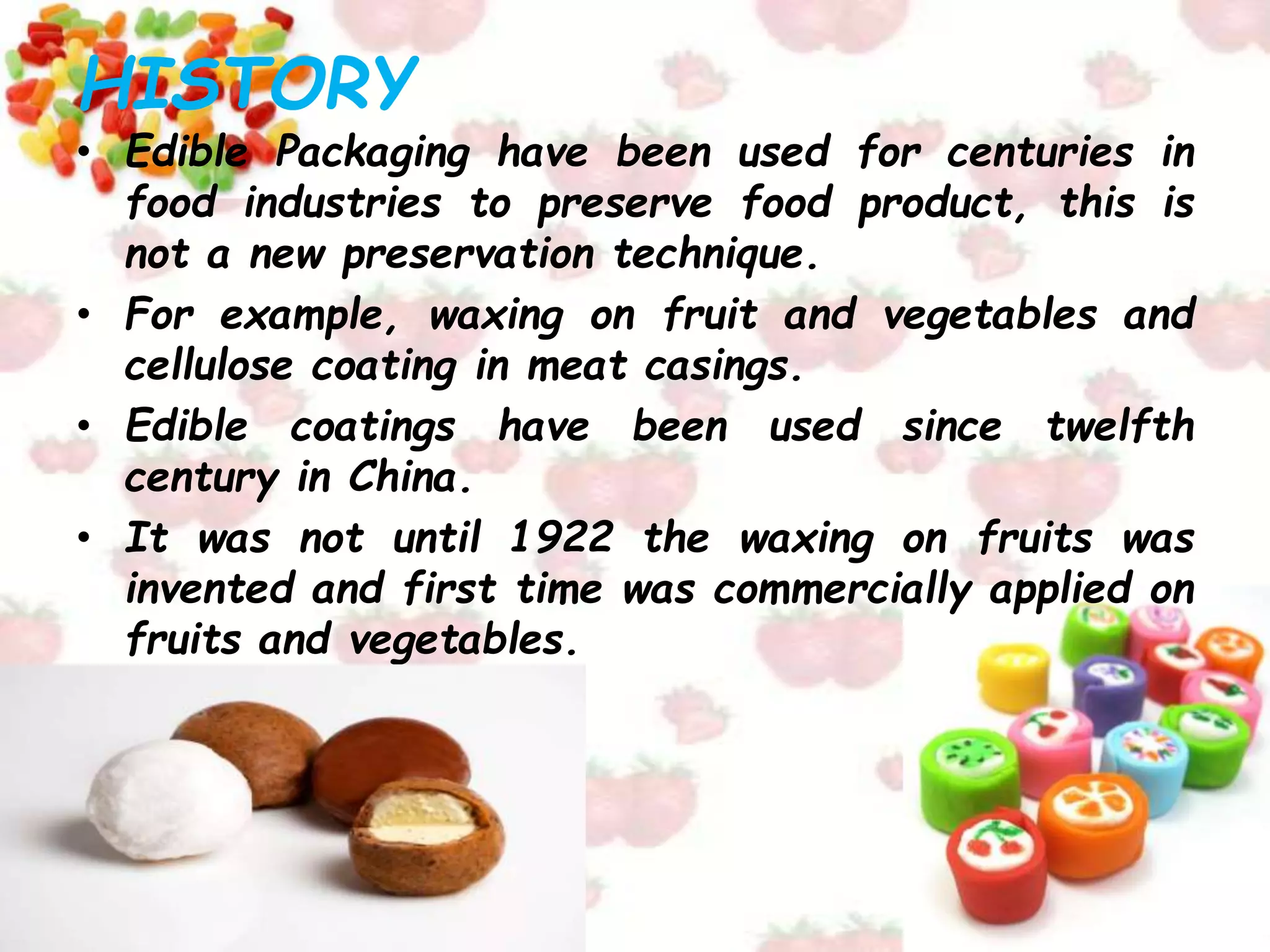 Edible films and coatings | PPTX