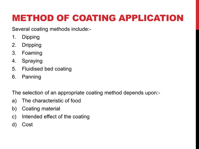 Edible films and coatings in food packaging by smridhi | PPTX