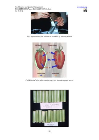 Edible films from polysaccharides | PDF