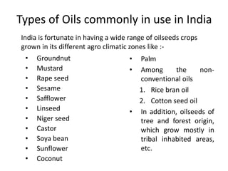 Edible oil industry | PPTX