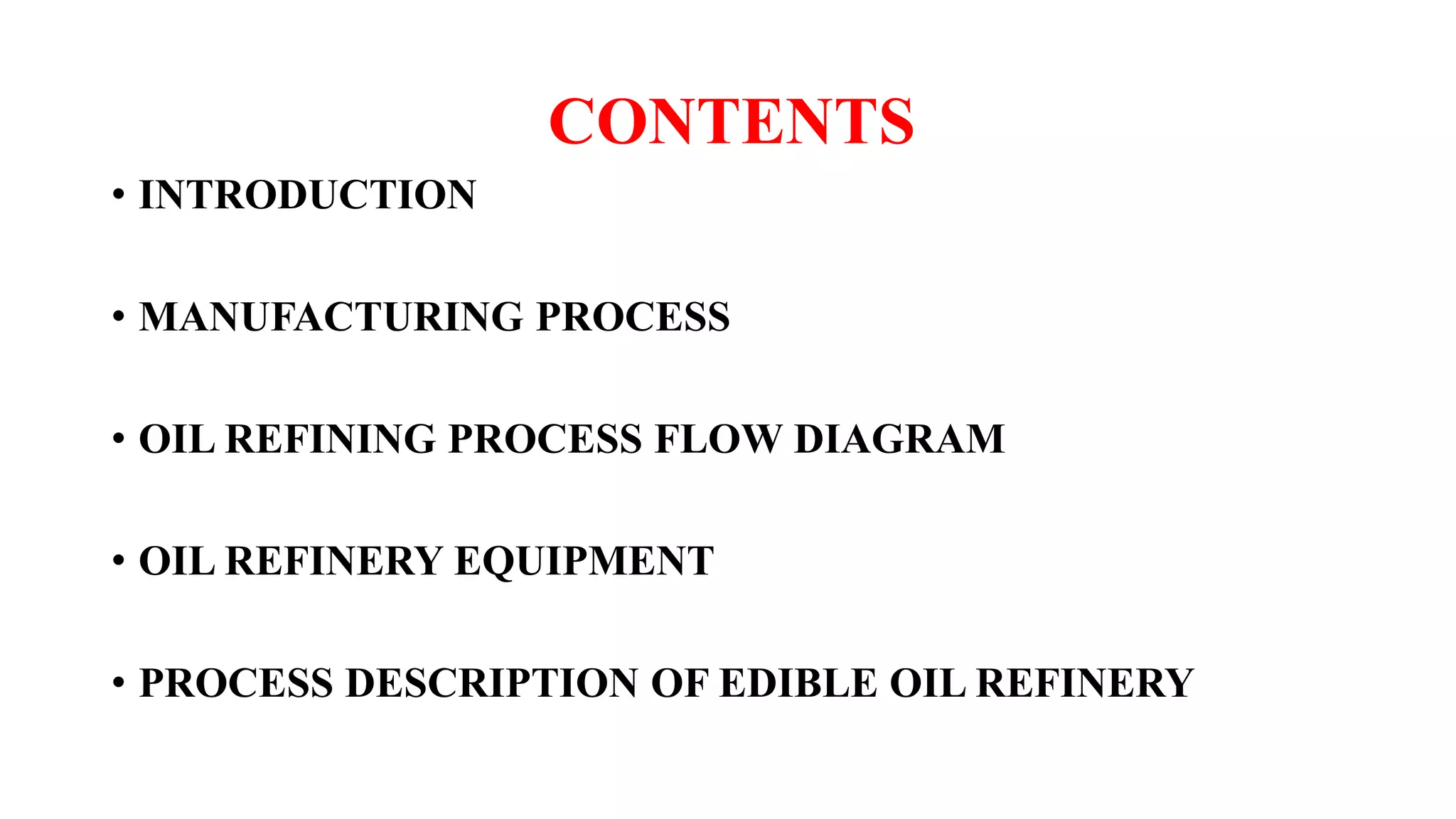 Edible oil processing | PPTX
