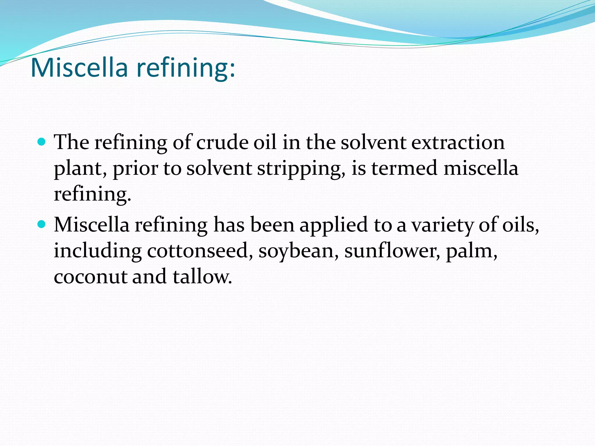 Edible oil refining | PPTX