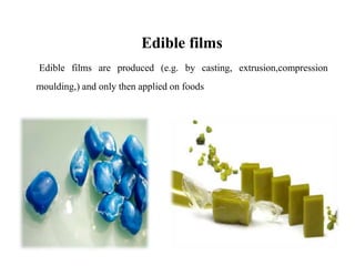 Edible packaging | PPTX
