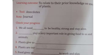 Edible parts of the plant | PPTX