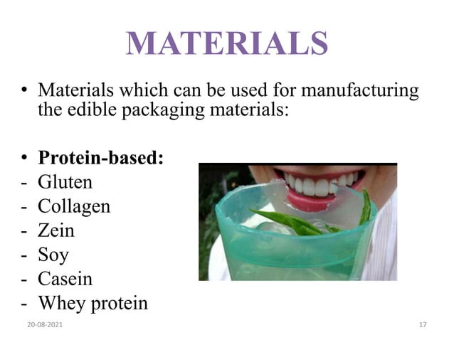 Edible Packaging | PPT
