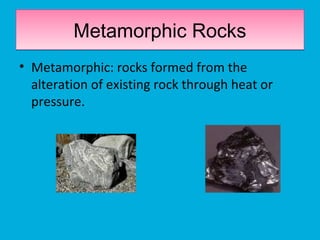 Edible rock cycle | PPT