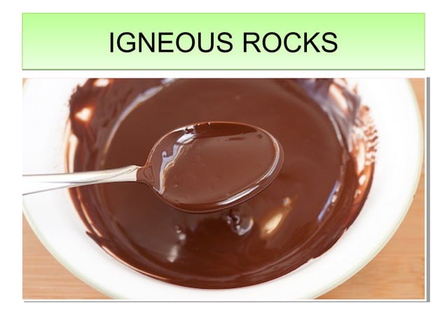 Edible rock cycle | PPT